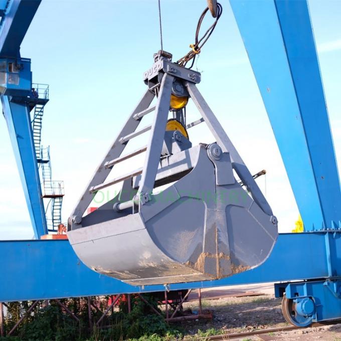 Timbering Mechanical Dredging Grab 2 Rope Clamshell