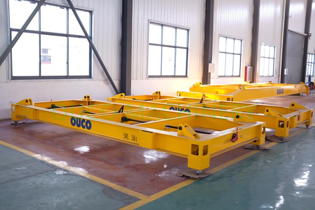 Standard 20ft Automatic Container Lifting Spreader Bar Equipment
