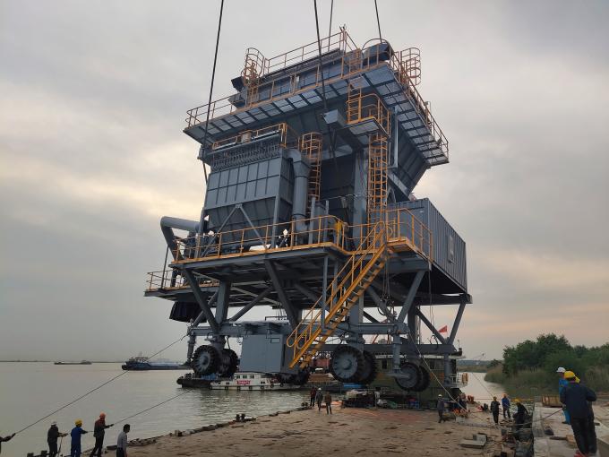 750TPH Bag Filter Bulk Cargo Discharge Hopper