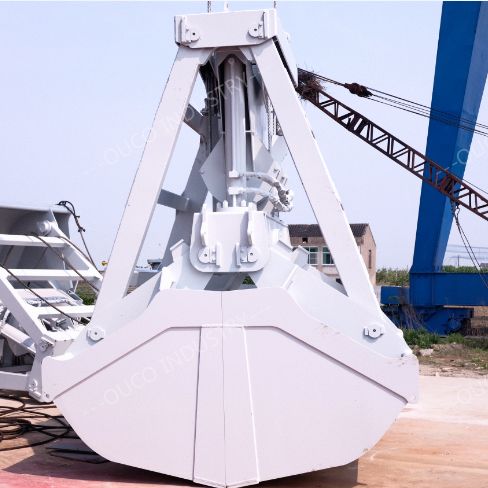 13 Cubic 9.2T Bulk Cargo Grabs For Ships With 2 Ropes