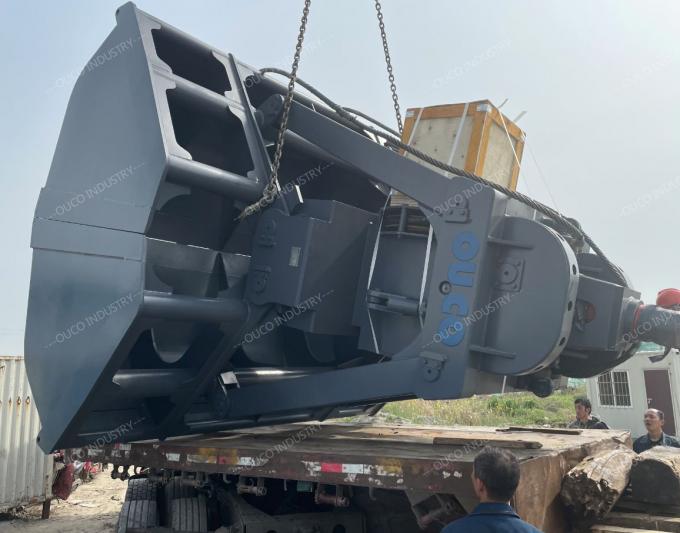 Electro Hydraulic Wireless Remote Control Grab 2 Peels 14 Cubic