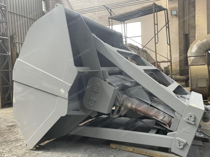 Clamshell Wireless Control Dry Bulk Handling Grab Custom Color 12 CBM Q355