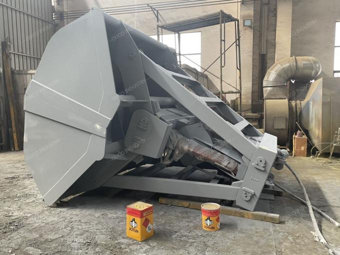 Clamshell Wireless Control Dry Bulk Handling Grab Custom Color 12 CBM Q355