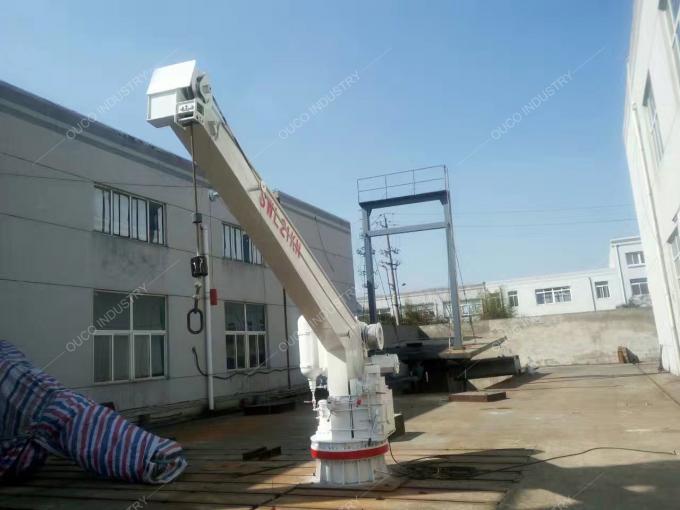 Single Arm Rescue Davit System For Lifeboat And Rescue Boat