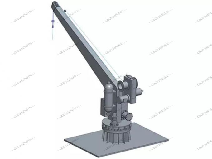 Single Arm Rescue Davit System For Lifeboat And Rescue Boat