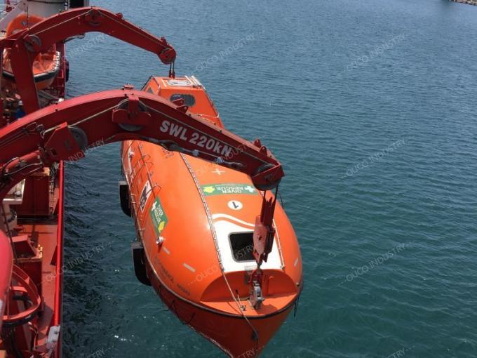 Advanced Marine Rescue Boat Davit System A Frame