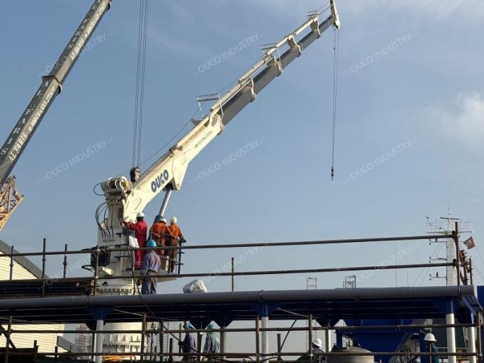1T30M Offshore Extending Boom Crane