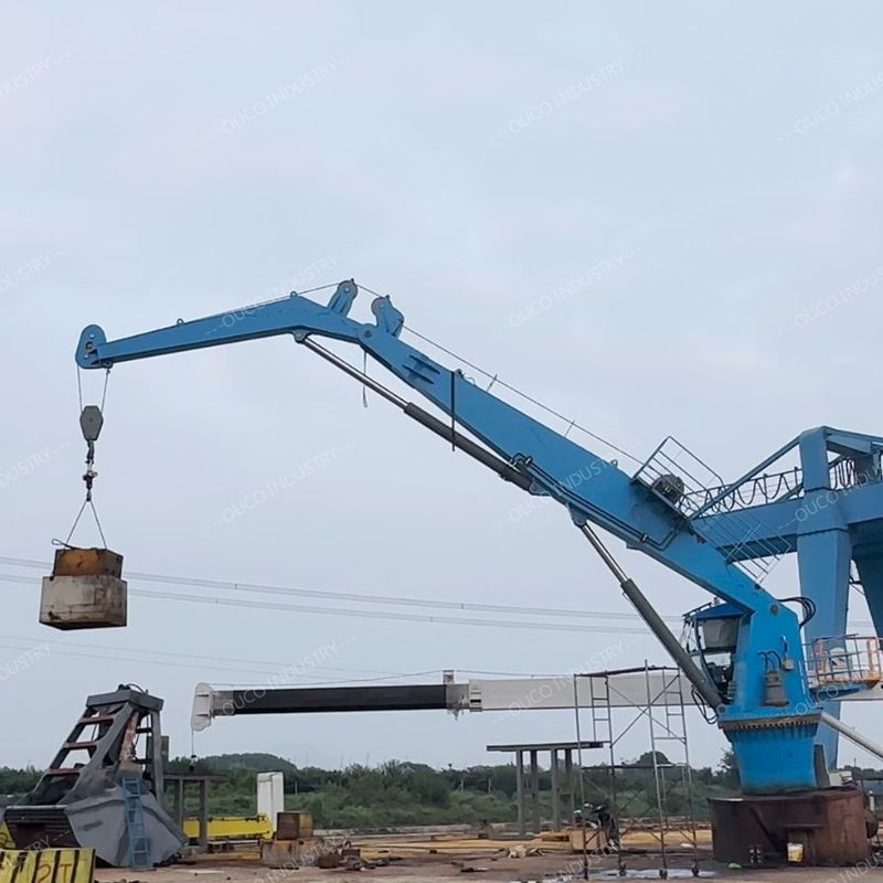 8t 16m Offshore Ahc Crane Knuckle Boom Highly Efficient