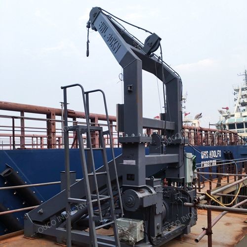 Advanced Marine Rescue Boat Davit System A Frame