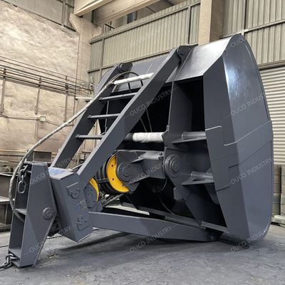 27 Cbm Mechanical Clamshell Grab Bucket Steel SA2.5