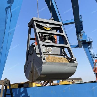 3 Cubic Meters of Sand Grabbing Double-claw Mechanical Grab Bucket