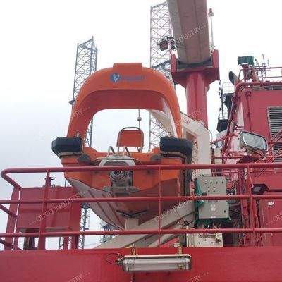 Advanced Marine Rescue Boat Davit System A Frame